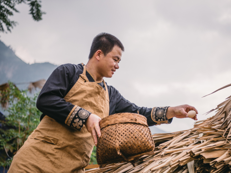 Blue H'mong Influence On Avana Retreat Uniform | Avana Retreat